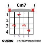 Como Fazer o Acorde Cm7 no Violão - Aprenda Violão no QAA