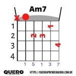 Como Fazer o Acorde Am7 no Violão - Aprenda Violão no QAA