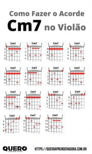 Como Fazer o Acorde Cm7 no Violão - Aprenda Violão no QAA